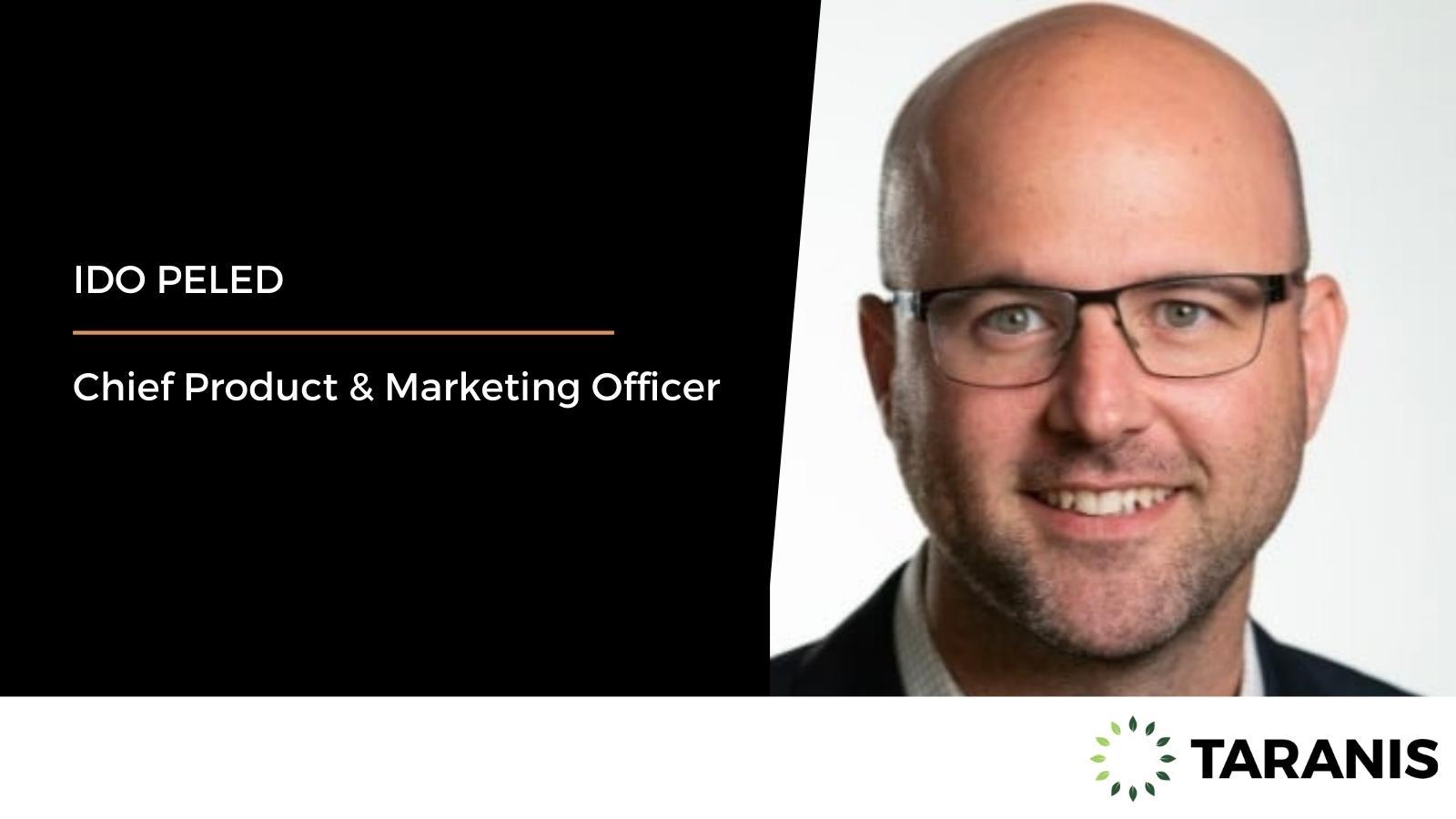 Taranis Announces the appointment of Ido Peled as Chief Product and Marketing Officer - Taranis